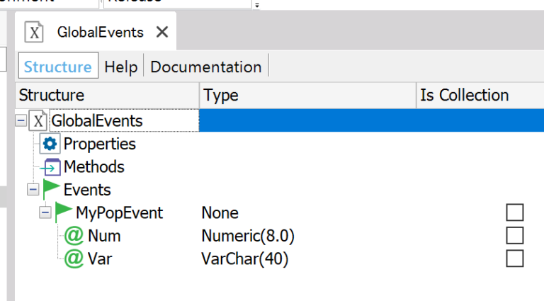 【GeneXus】グローバルイベント1 | Oqiita Memo