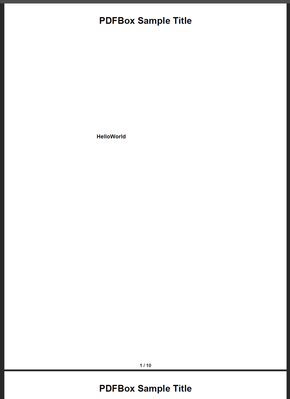 【Java】PDFBoxでPDF出力 | Oqiita Memo