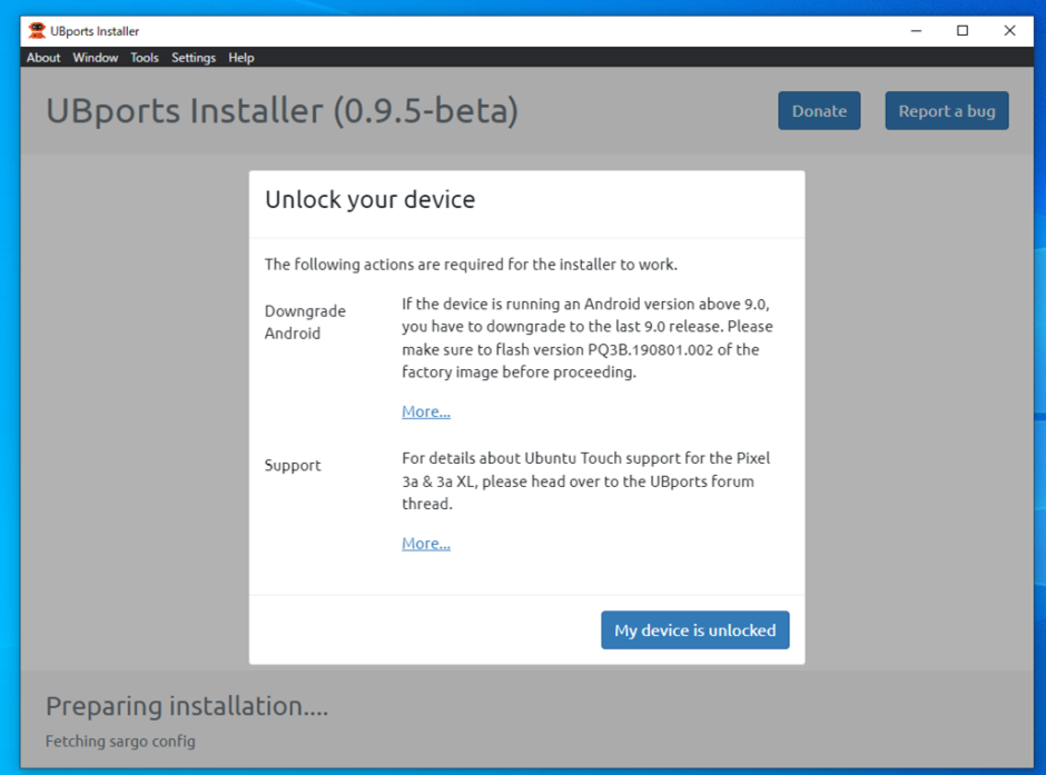 【UbuntuTouch】インストール | Oqiita Memo